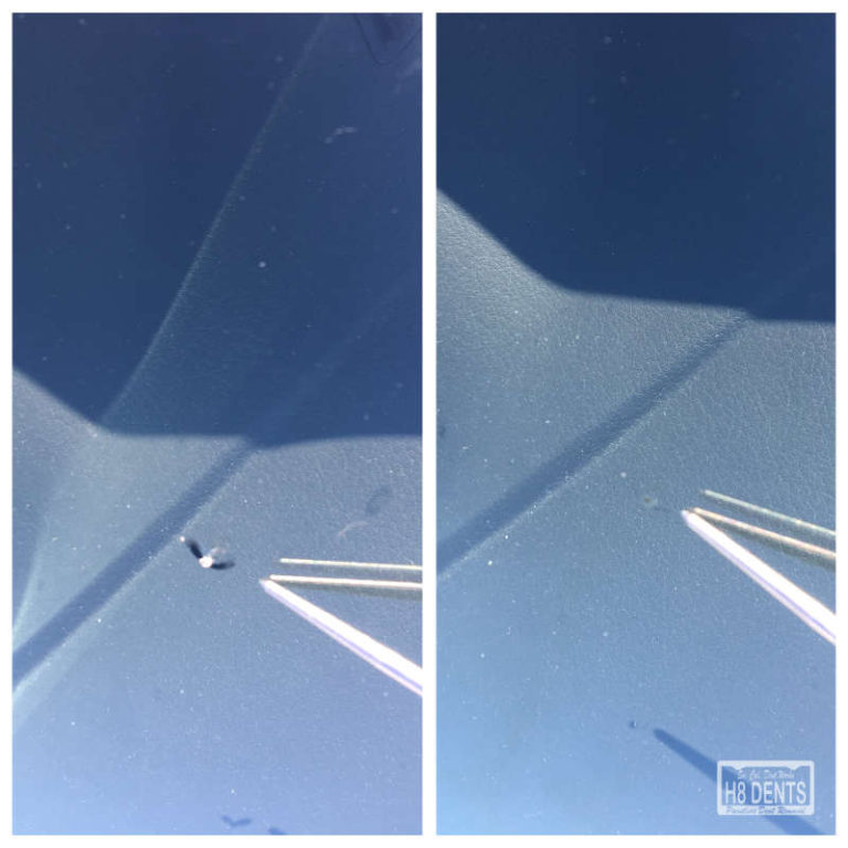 Front Windshield Chip Fix - So Cal Dent Works | Paintless Dent Removal